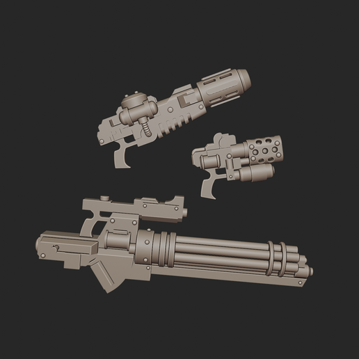 🔫 Imperial special weapons compendium - old FW Mk4・Free 3D File for 3D ...