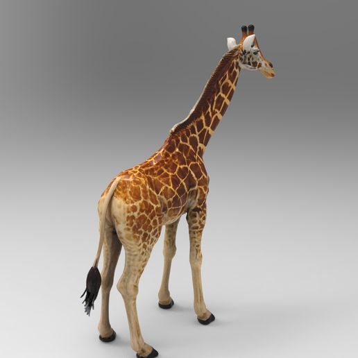🦒 1/32 Scale Giraffe - Realistic Safari Animal Figure for Slot Car ...