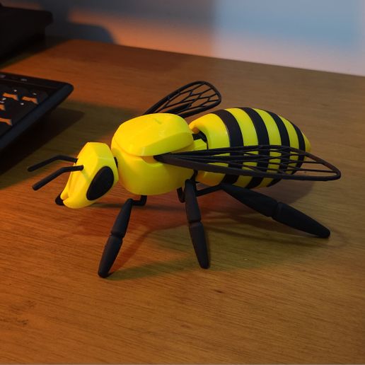 🐝 Container Bee・ STL File for 3D printing・Cults