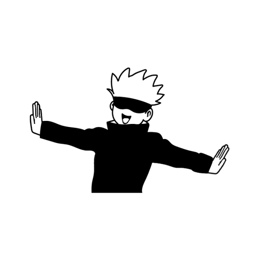 Archivo STL gratis Satoru Gojo contento - Jujutsu Kaisen 🗝️ (3MF)・Plan ...