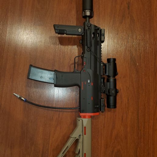 🔥 VFC MP7 AEG - HPA Conversion Kit using P* Jack or F2 or Inferno・ STL ...