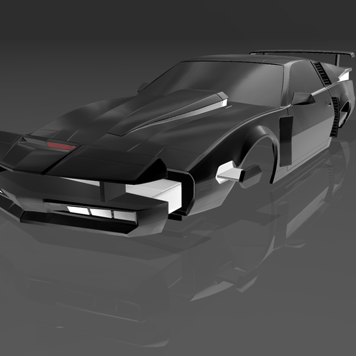 🎨 KITT - KNIGHT RIDER (SPM) - 1982 Pontiac Firebird Trans Am 1:24 & 1: ...