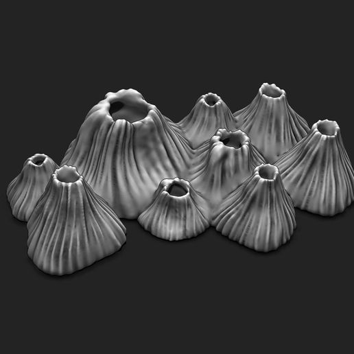 🌊 Realistic Barnacle 3D Print Model for Nautical Decor・ 3D File for 3D ...