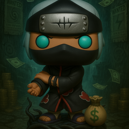 🧸 Funko Pop - Kakuzu・Free STL File for 3D printing・Cults
