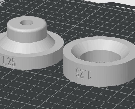 🎲 8pc dimple die set・ 3D File for ・Cults