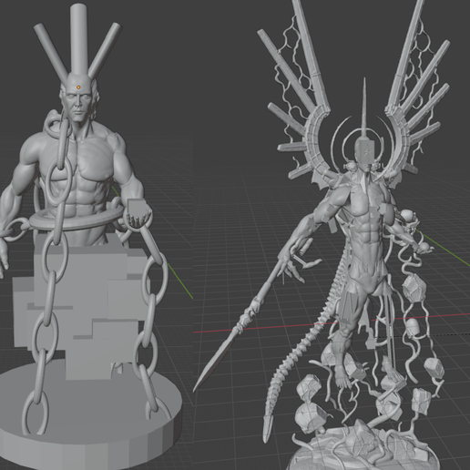 😇 Bundle of the GODS・ STL File for 3D printing・Cults