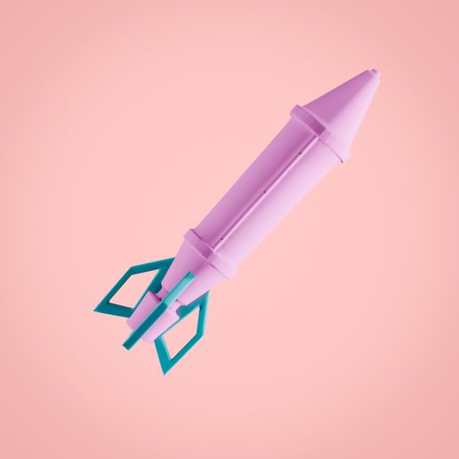 🚀 RUST ROCKET LAUNCHER AMMO・Free STL File for 3D printing・Cults
