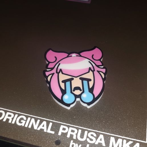 3MF file Key ring - Pin Melodie Sad - Brawl Stars 🔑 ・3D print design to ...