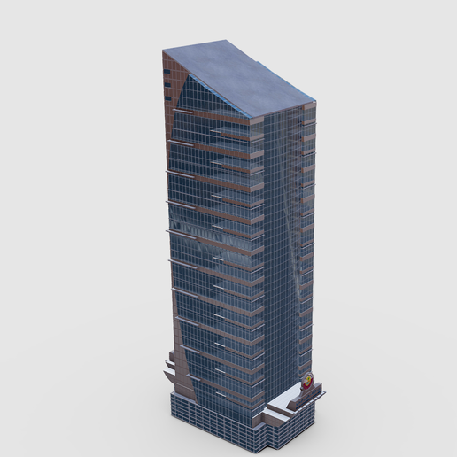 Fichier STL AKH Tower – Doha, Qatar 3D Printable Model 🇶🇦 ・Modèle pour ...