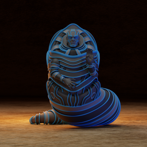 👹 Dune Leto the second statue・ OBJ File for 3D printing・Cults