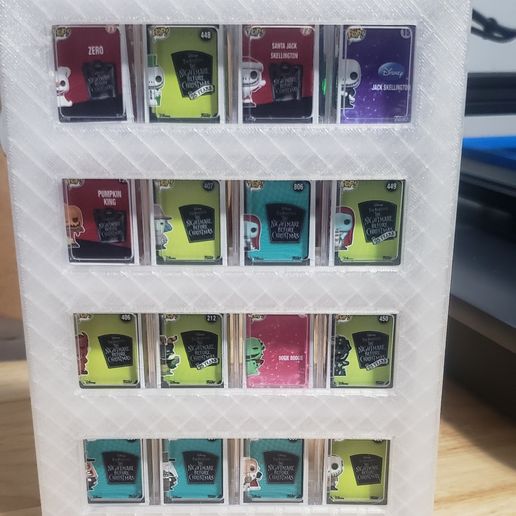 🔙 Funko Bitty Pop display case for 4 piece sets w/mag back plate・ STL ...