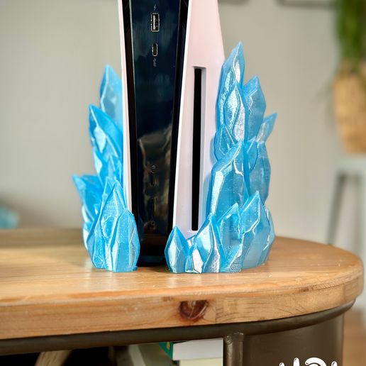 🎮 PlayStation 5 Crystal Dock - Disc Edition - No support・ 3D File for ...