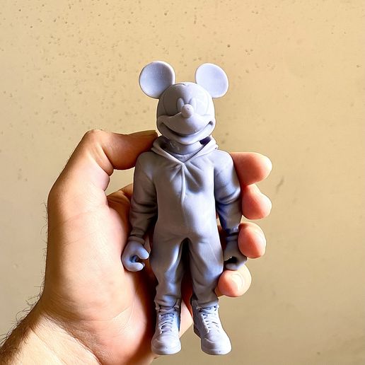 STL file Hyper Mickey 🐁 ・3D print design to download・Cults