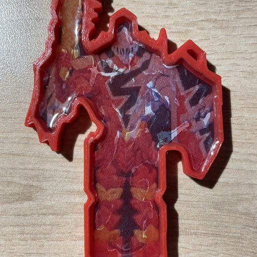 🦖 Dino Fury Key (Red Power Rangers)・Free STL File for ・Cults