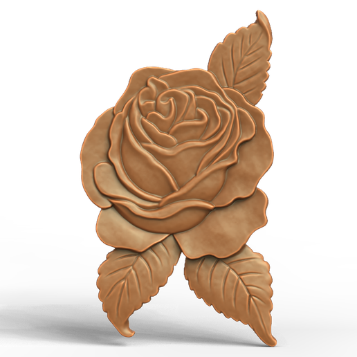📁 3D Model STL File for CNC Router Laser & 3D Printer 3737 Roses ...