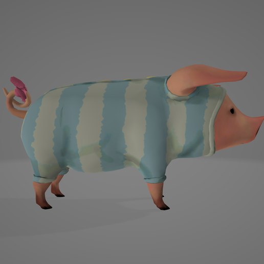 STL file MONSTER HUNTER POOGIE MEMORIAL STRIPES 👹 (OBJ)・3D printing ...