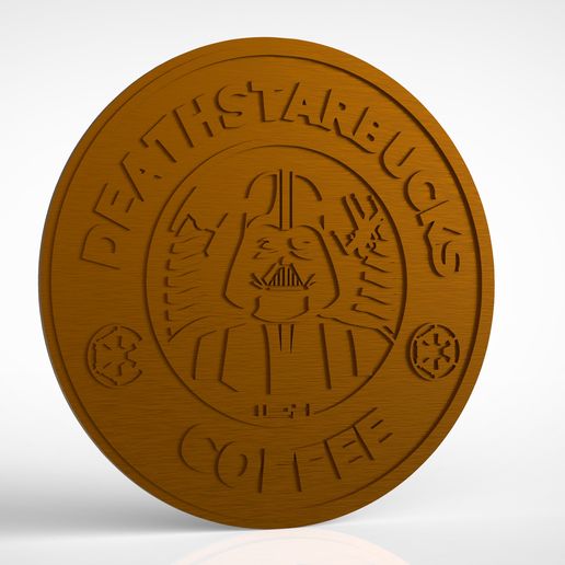 STL file Digital design bundle: Death star coffee style for laser ...