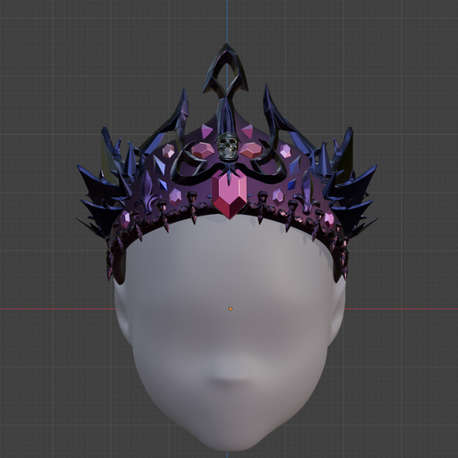evil crown art