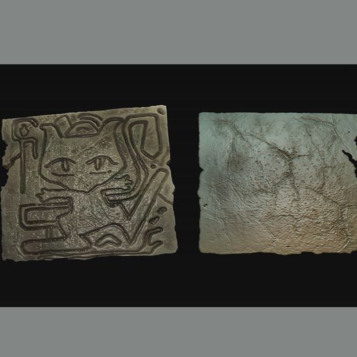 STL file pokemon mew-ancient-plate 🐉 ・3D printing template to download ...