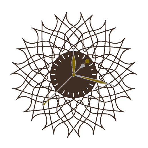 STL file WALL CLOCK FACE 🕰️ ・3D printer model to download・Cults
