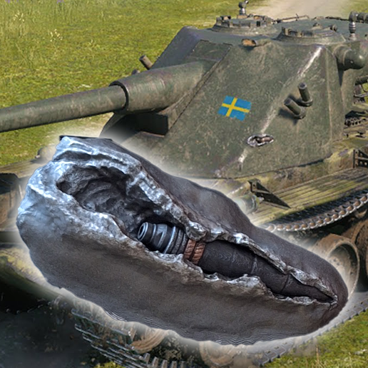 🗺️ World of Tanks Inspired Tank Shell Stuck In armor Magnet (Battle ...