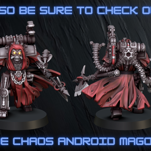 🆓 Free Pre-supported Sample - Chaos Android from the Corrupted Sanctum ...