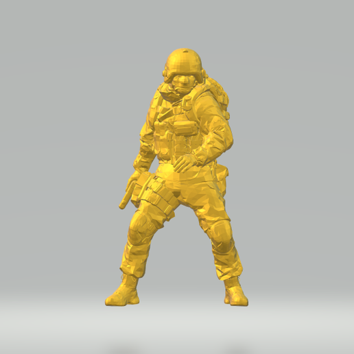 STL file soldier 🫡 ・3D printable model to download・Cults