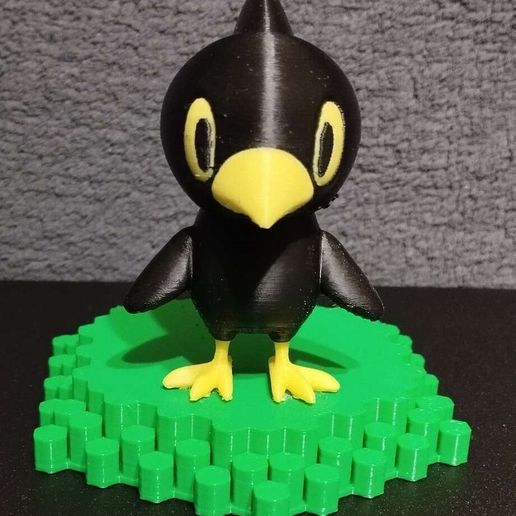 3MF file Crow spy. 🐦 ・3D printer design to download・Cults
