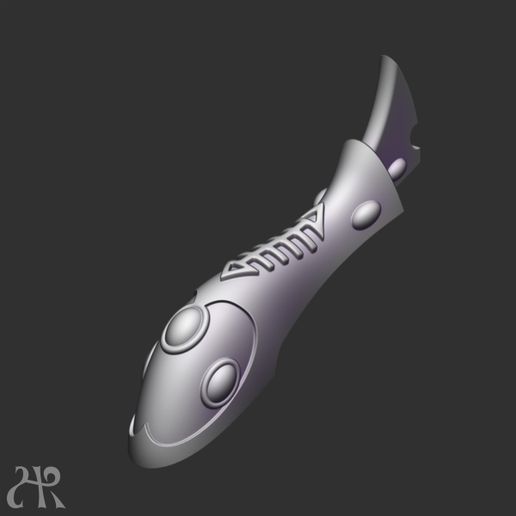 🛰 Space Elven Robot Lord Mage Head 1・ 3D File for 3D printing・Cults