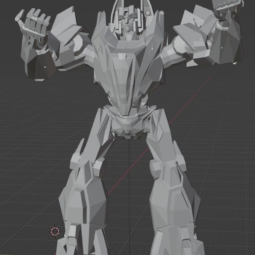 STL file Starscream Fall of Cybertron Pose 2 🍂 (OBJ)・3D printable model ...