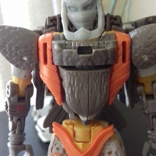 🤖 BW Nightbird head・ STL File for ・Cults