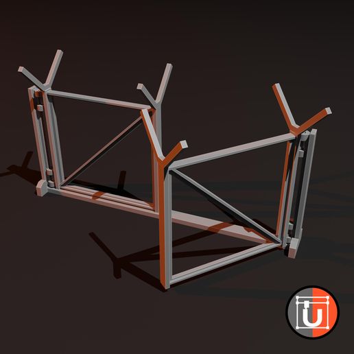 Free STL file Automatic Infill Fence - Gate 🎲 ・3D print model to ...
