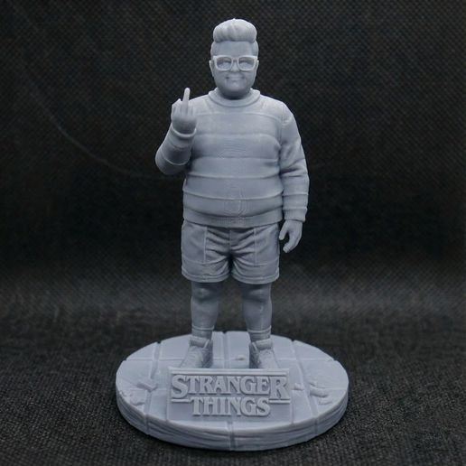 👾 Derek Stranger Things・ STL File for 3D printing・Cults
