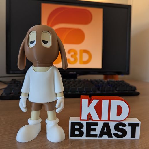 🦸 KID BEAST・3D Print with the Bambulab A1 3D printer・Cults