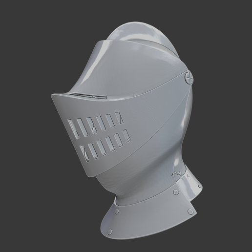 🪖 Medieval Helmet – Knight Armor STL for 3D Printing・ STL File for 3D ...