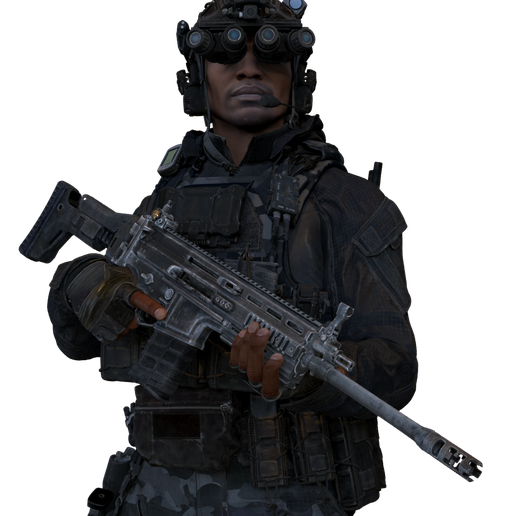 STL file Modern soldier 48 🫡 ・3D printable design to download・Cults