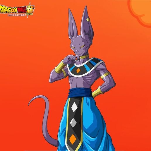 STL file Beerus Dragon Ball Low Poly 🐉 (OBJ)・3D printable model to ...