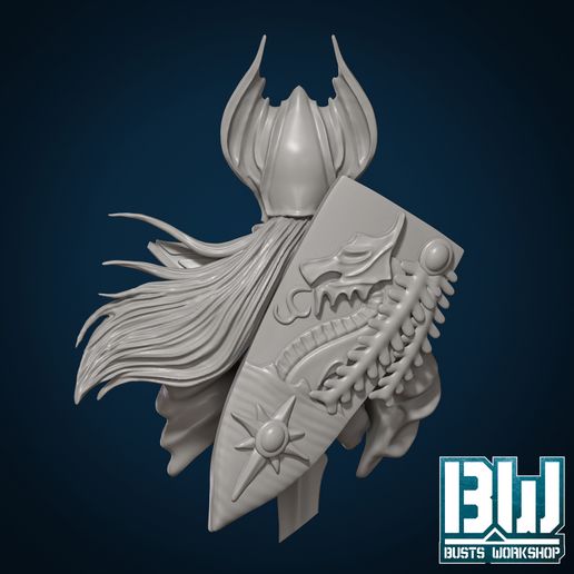 STL file SEA GUARD CAPTAIN (55mm Bust) 💂 ・3D print object to download・Cults