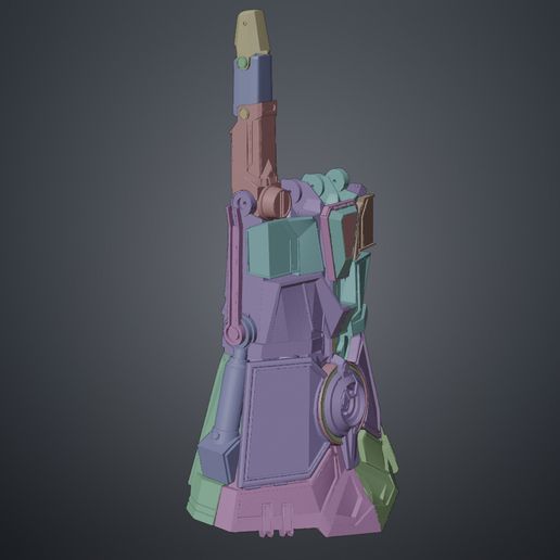 🎭 Arcane Vi Mechanical Gauntlet・ 3D File for 3D printing・Cults