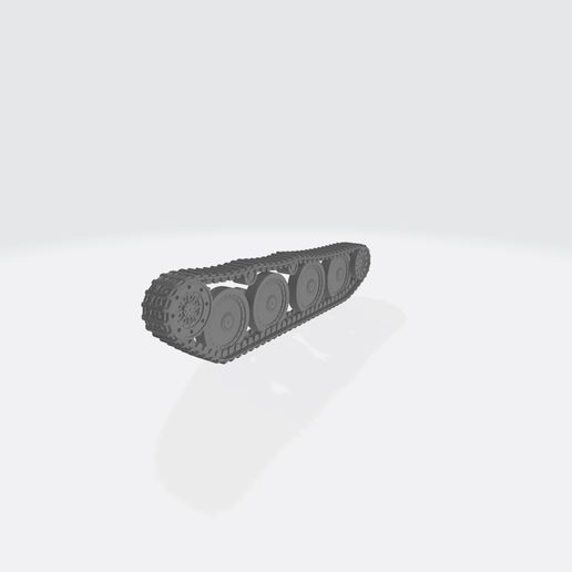 🛤️ Panzer 38t Tracks・Free STL File for ・Cults
