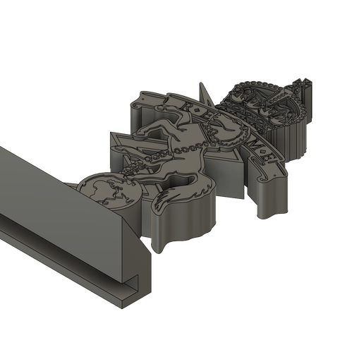 🧢 REME Cap Badge Model・ 3MF File for 3D printing・Cults