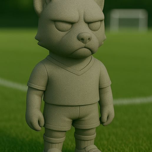 ⚽ fox_footballer_STL・ STL File for 3D printing・Cults