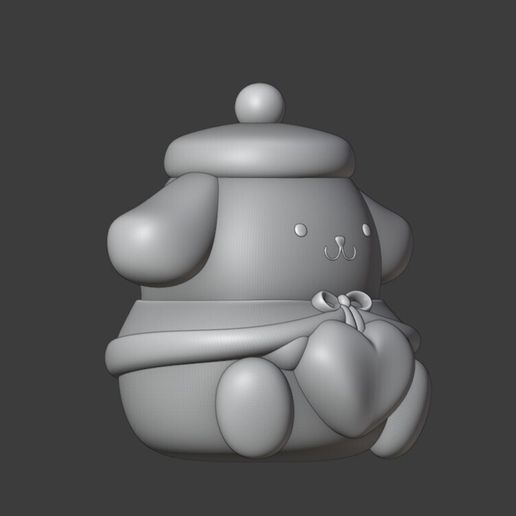 STL file Valentine Pompompurin sanrio figure 🦸 ・3D printable model to ...