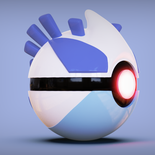 🐉 lugia pokeball・ STL File for ・Cults