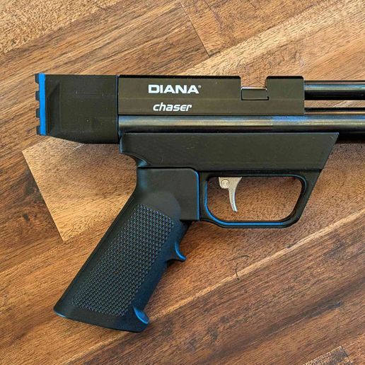🔫 Diana Chaser/ SMK CP2 / Artemis AR Grip + Stock Adapter・ STL File for ...