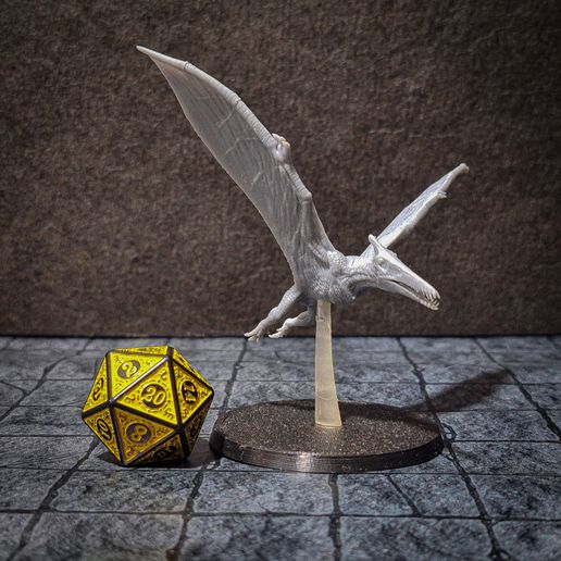 🎲 Pteranodon ‧ DnD Miniature ‧ Tabletop Miniatures ‧ Gaming Monster・ 3D ...