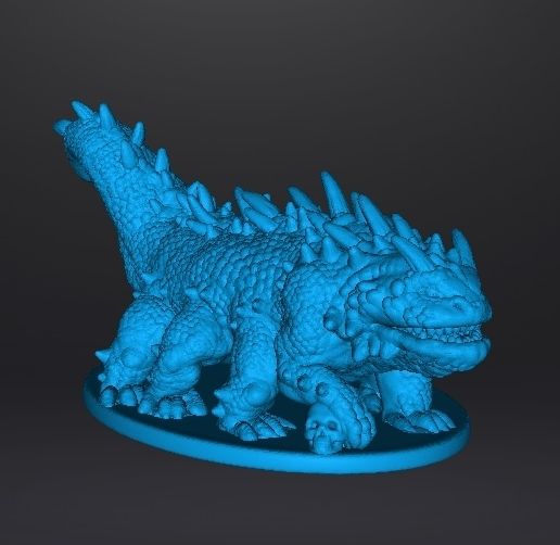 👹 BASILISK MONSTER MINIATURE MODEL FOR FANTASY GAMES DND RPG・ STL File ...
