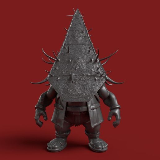 STL file Pyramid head | Little | Silent hill boss 👾 ・3D printing idea ...