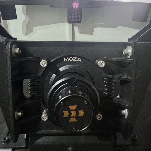 🛞 Moza Wheel Base Front Mounting・Free STL File for 3D printing・Cults