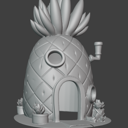 🏠 SpongeBob's HOUSE・ STL File for 3D printing・Cults